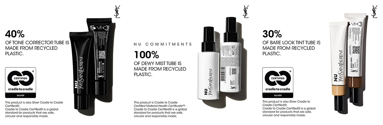 YSL Beauty's new hybrid makeup, skin-care range Nu, made at Caudry ...